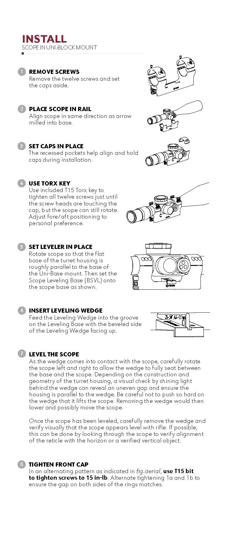 Scope Mount User Manual