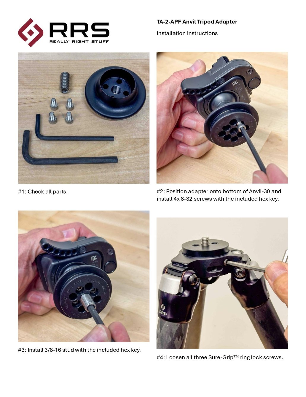 Anvil Adapter Installation
