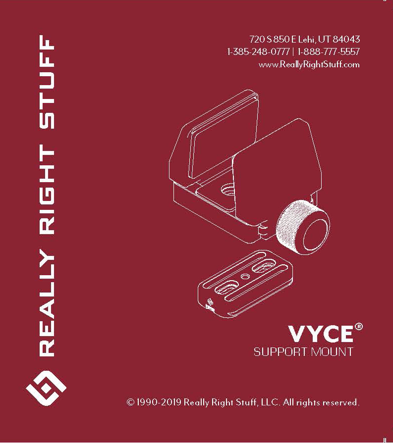 VYCE Support Mount User Manual